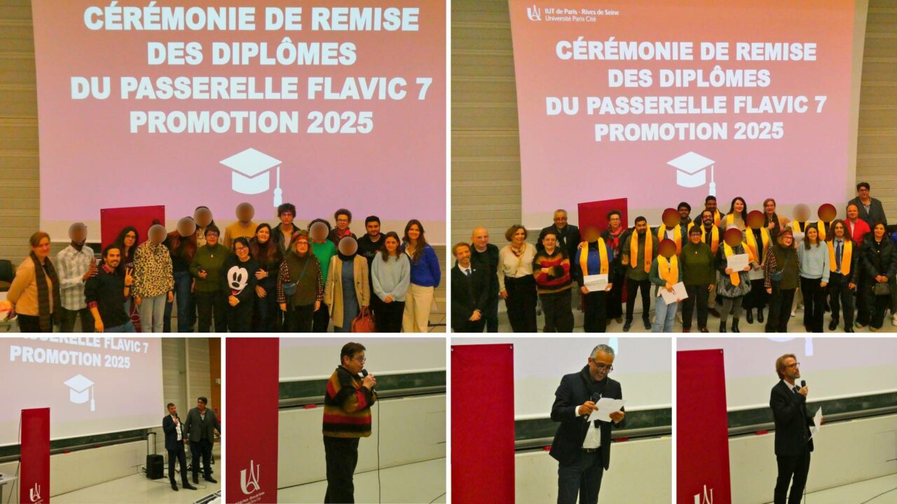 Remise des diplômes 2025 du DU Passerelle FLaViC : une cérémonie placée ...
